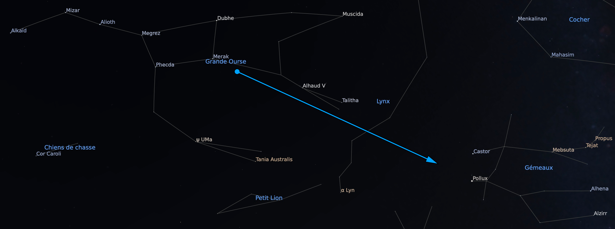 Les constellation de l'hiver - Astro-Fr